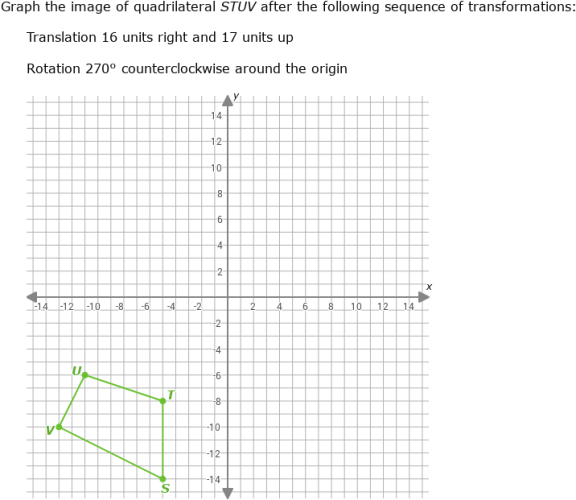 IXL - Sequences of congruence transformations: graph the image ...