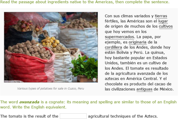 IXL | Read about typical meals and foods from the Spanish‑speaking ...