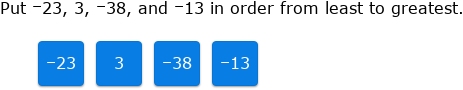 IXL | Put integers in order | Intermediate 1 math