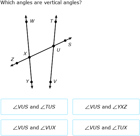 IXL - Transversals: name angle pairs (Geometry practice)