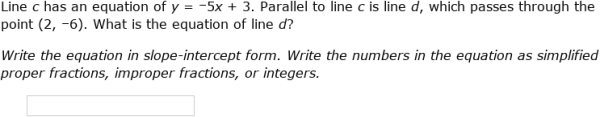 IXL - Equations of parallel and perpendicular lines (Geometry practice)
