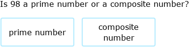 IXL | Prime and composite: up to 100 | Foundations 2 math