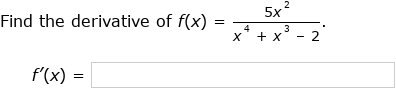 IXL - Find derivatives of rational functions (Calculus practice)