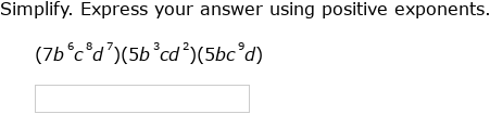 IXL | Multiply and divide powers: variable bases | Intermediate 2 math
