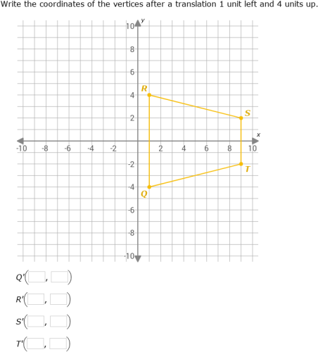 IXL - Translations: find the coordinates (Geometry practice)