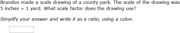 IXL | Scale drawings: scale factor word problems | Intermediate 2 math