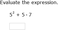 IXL | Evaluate numerical expressions involving whole numbers | Intermediate 1 math
