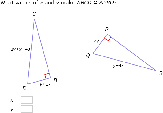 IXL - Hypotenuse-Leg Theorem (Geometry practice)