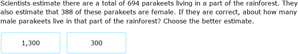 IXL | Estimate sums, differences, products, and quotients: word ...