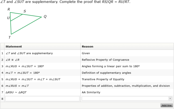 IXL - Prove proportions or angle congruences using similarity (Geometry ...