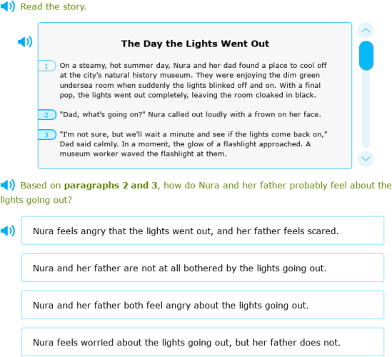 IXL | Read realistic fiction: set 2 | Foundations 1 language arts