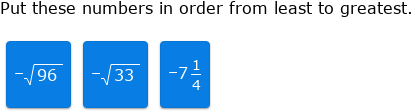 IXL | Compare and order rational and irrational numbers | Intermediate ...