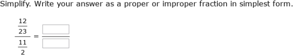 IXL - Simplify complex fractions (Algebra practice)