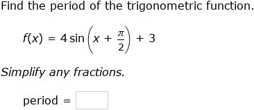 IXL - Find properties of sine functions (Precalculus practice)
