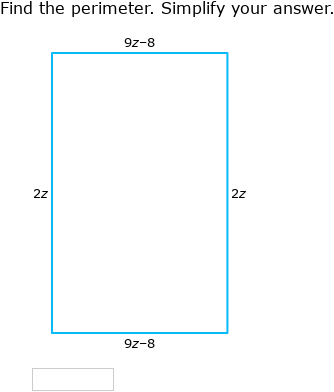 IXL - Add polynomials to find perimeter (Algebra practice)