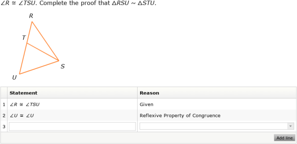 IXL - Prove similarity statements (Geometry practice)