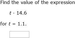 IXL | Evaluate variable expressions with decimals, fractions, and mixed numbers | Intermediate 2 ...