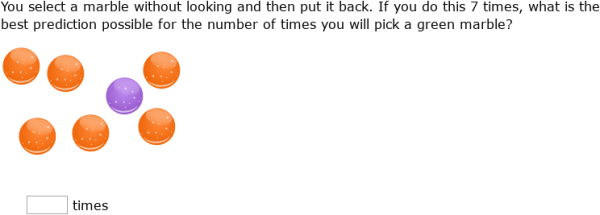 IXL - Make predictions using theoretical probability (Statistics practice)