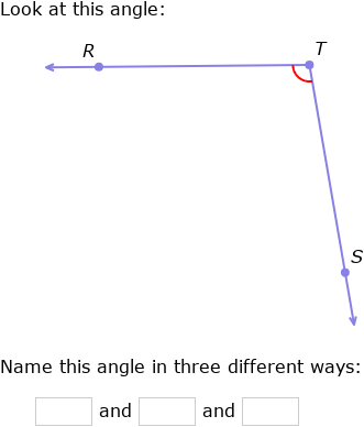 IXL - Angle vocabulary (Geometry practice)