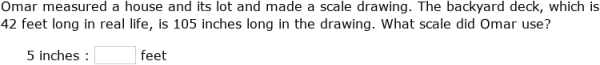 IXL | Scale drawings: word problems | Intermediate 2 math