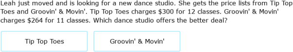 IXL | Compare rates: word problems | Intermediate 1 math