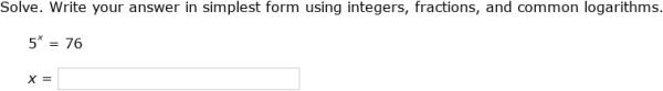 IXL - Solve exponential equations using logarithms (Precalculus practice)