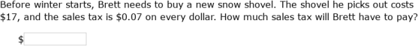 IXL - Sales and property taxes: word problems (Financial literacy practice)