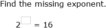 IXL | Find the missing exponent or base | Intermediate 1 math