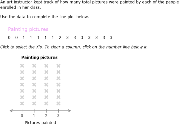 IXL - Create line plots (Statistics practice)