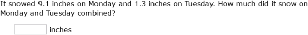 IXL | Add and subtract decimals: word problems | Foundations 2 math
