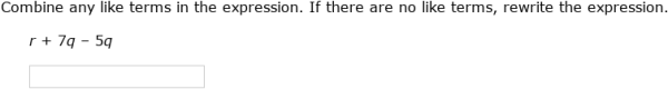 IXL - Simplify variable expressions involving like terms and the ...