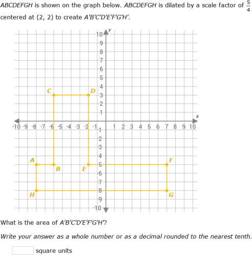 IXL - Dilations: find length, perimeter, and area (Geometry practice)