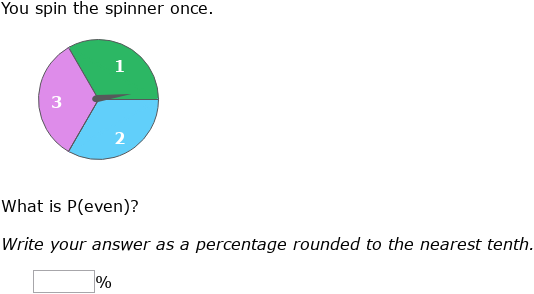 IXL - Probability of simple events (Statistics practice)