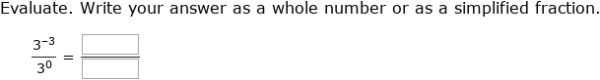 IXL | Evaluate expressions using properties of exponents | Intermediate 2 math