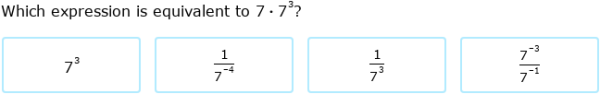 IXL | Identify equivalent expressions involving exponents I ...
