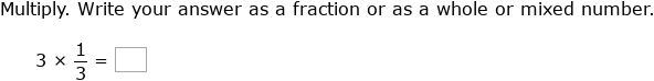 IXL | Multiply unit fractions by whole numbers | Foundations 2 math
