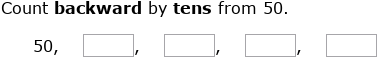 IXL | Count forward and backward by twos, fives, tens, and hundreds ...