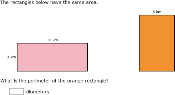 IXL | Rectangles: relationship between perimeter and area ...