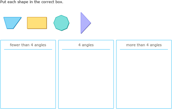 IXL | Sort two-dimensional shapes | Foundations 1 math