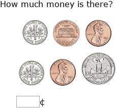 IXL | Count money up to $1 | Foundations 1 math