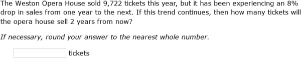 IXL - Exponential growth and decay: word problems (Precalculus practice)