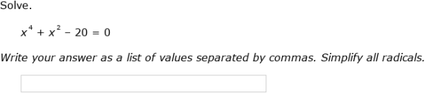 IXL - Solve polynomial equations (Advanced algebra practice)