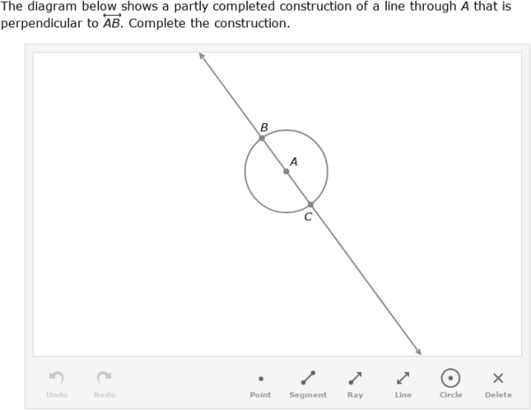 IXL - Construct a perpendicular line (Geometry practice)