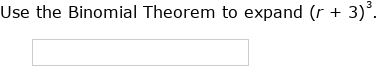 IXL - Binomial Theorem II (Advanced algebra practice)