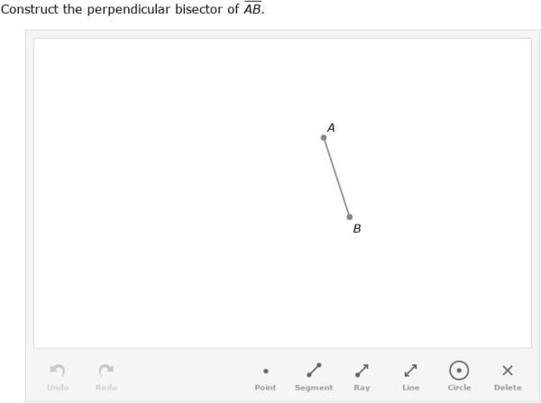 IXL - Construct the midpoint or perpendicular bisector of a segment ...