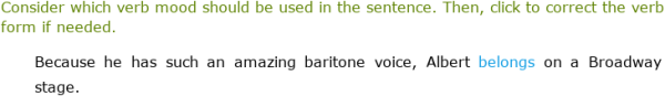 IXL | Correct errors with verb mood | Intermediate 2 language arts