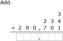 IXL | Add 3 or more numbers up to millions | Foundations 2 math