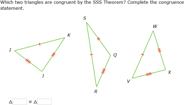 IXL - SSS and SAS Theorems (Geometry practice)