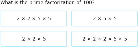 IXL | Prime factorization | Intermediate 1 math