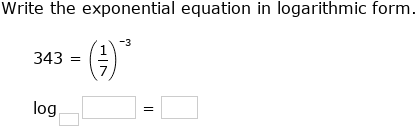 IXL - Convert between exponential and logarithmic form (Precalculus ...